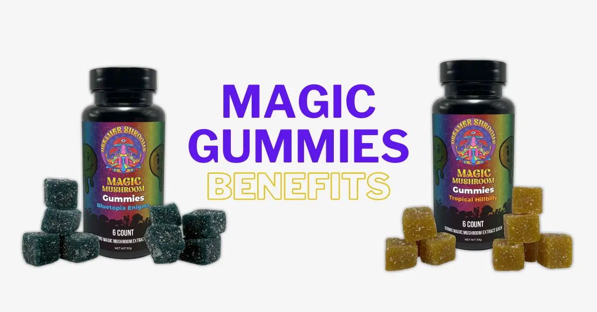 Benefits of Magic Mushroom Gummies - Dreamer Shrooms
